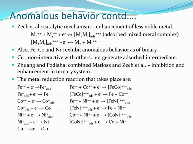Electrodeposition and Corrosion Mechanism on FeCoNiCu/Cu Quaternary ...