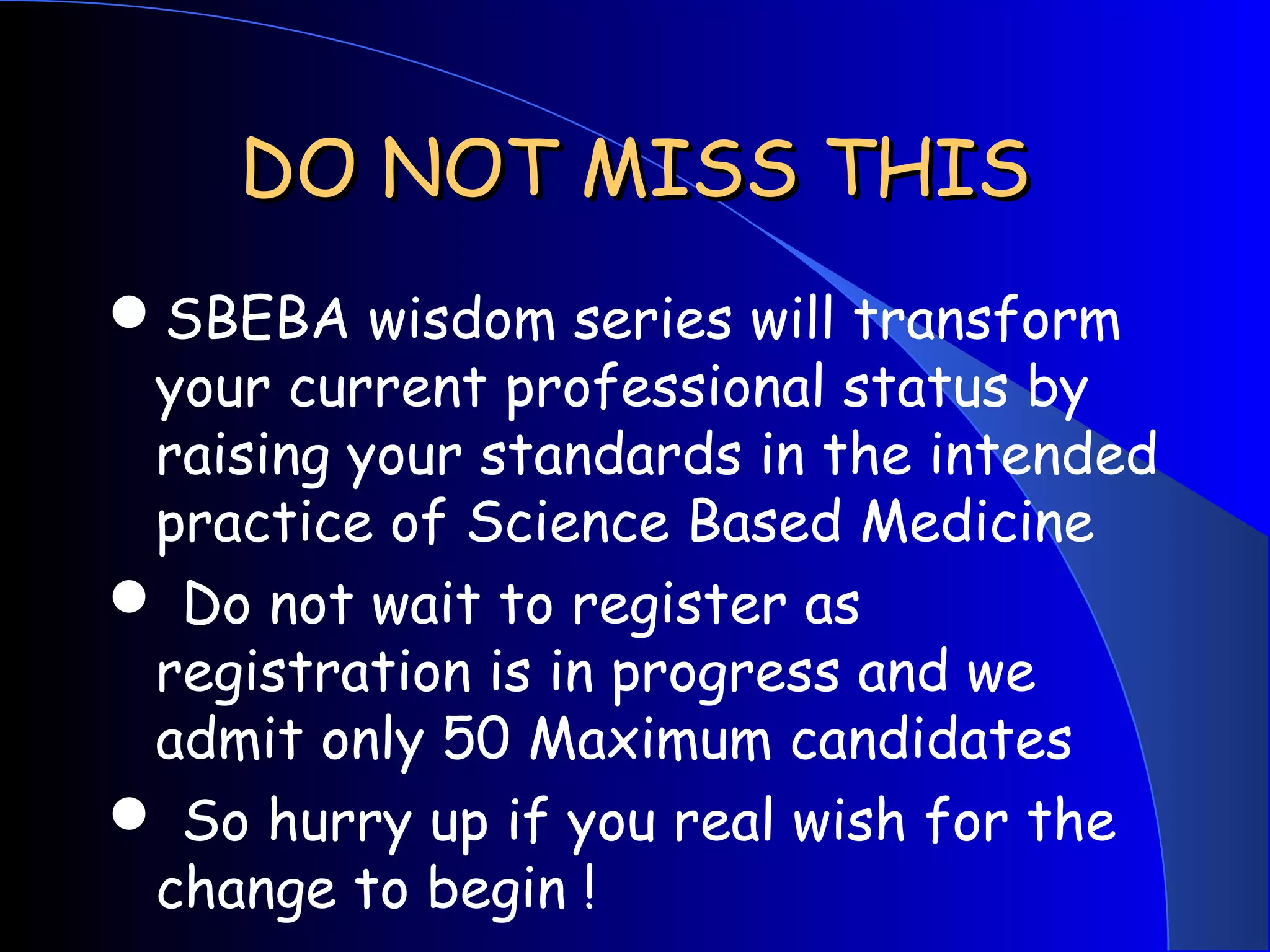 CME On Science Based Evidence Based Paediatric practice | PPT