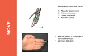Peripheral nerve examination of upper limb.pptx