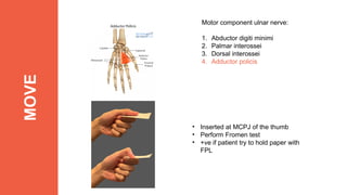 Peripheral nerve examination of upper limb.pptx