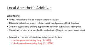 Local anaesthesia and facial block | PDF