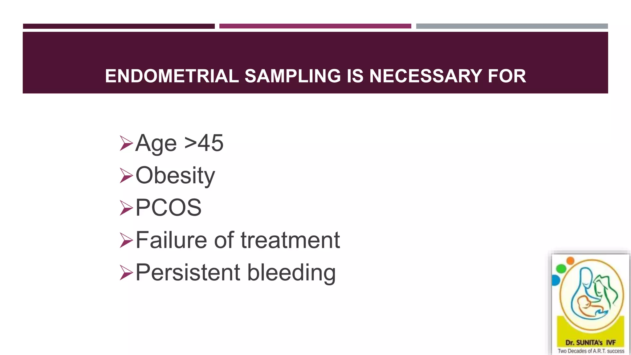 Abnormal Uterine Bleeding What Is New Ppt
