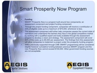 CME Smart Prosperity Now Program Overview | PPT