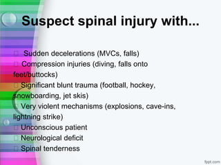 spinal cord injury management- neuro nurses perspective | PPTX | Death ...