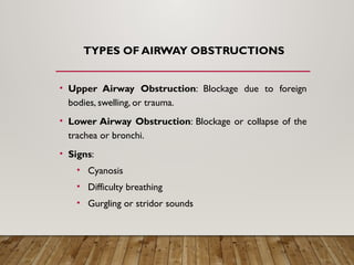 AIRWAY MANAGEMENT FOR PARAMEDICS AND MEDICAL OFFICER | PPTX