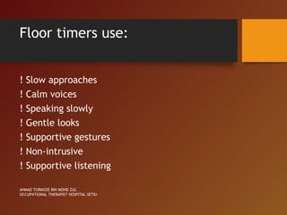 Floortime DIR in Occupational Therapy Management | PPT