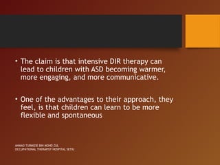 Floortime DIR in Occupational Therapy Management | PPT