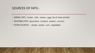 FATS macronutrients community medicine..pptx