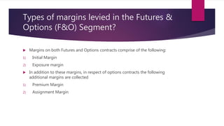 understanding margins for cash and derivative markets | PPTX