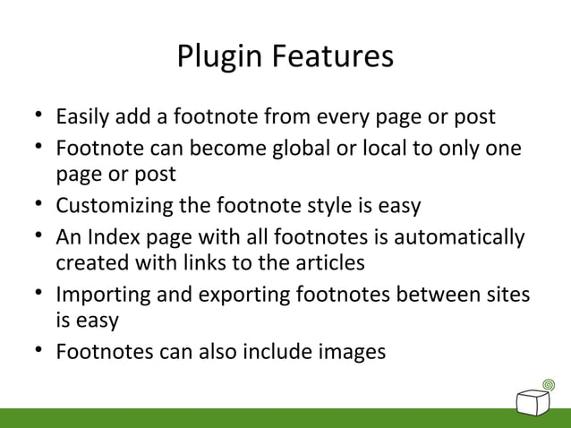 CM Footnotes | PPT