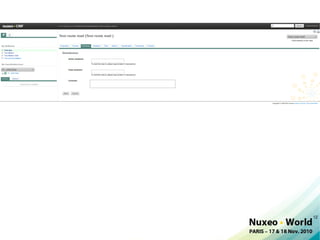 Nuxeo World Session: Case Management Framework | PPT