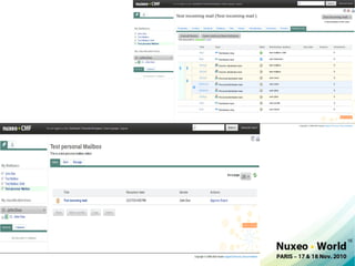 Nuxeo World Session: Case Management Framework | PPT