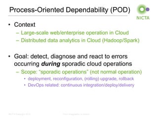 Dependable Operation - Performance Management and Capacity Planning Under Continuous Changes ...