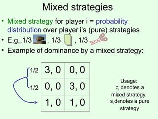 Game theory, normal form games in economics | PPT