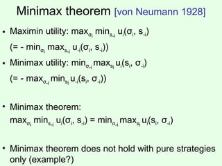 Game theory, normal form games in economics | PPT