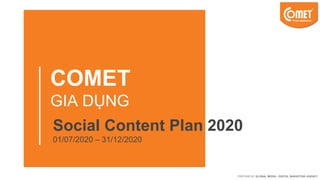 Cmgd proposal -social content plan 2020 | PDF