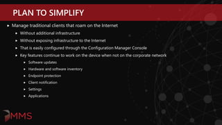 SCCM Cloud Management Gateway | PPTX