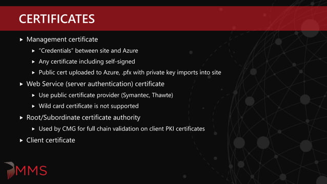 SCCM Cloud Management Gateway | PPTX
