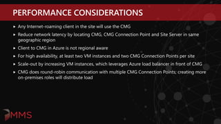 SCCM Cloud Management Gateway | PPTX