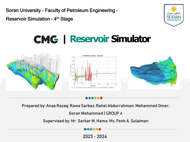 CMG Ltd..pptx software used in reservoir simulation | PPTX | Business ...
