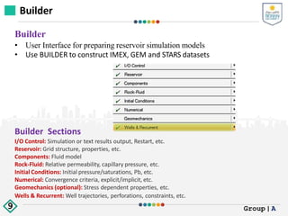 CMG Ltd..pptx software used in reservoir simulation | PPTX