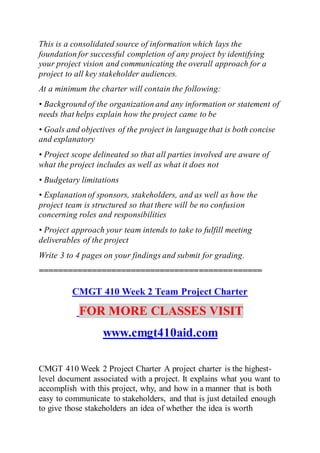 CMGT 410 AID Introduction Education--cmgt410aid.com