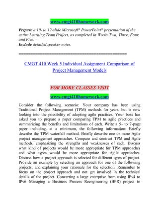 CMGT 410 HOMEWORK Your Future Our Mission--cmgt410homework.com
