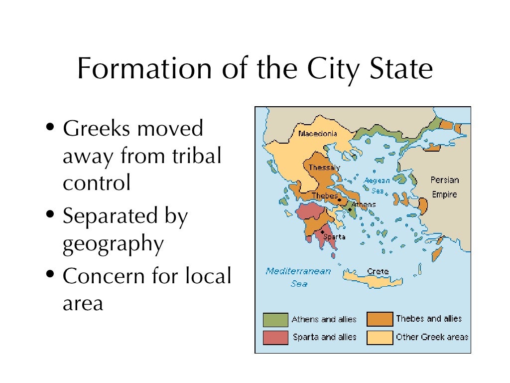 Formation Of City-State