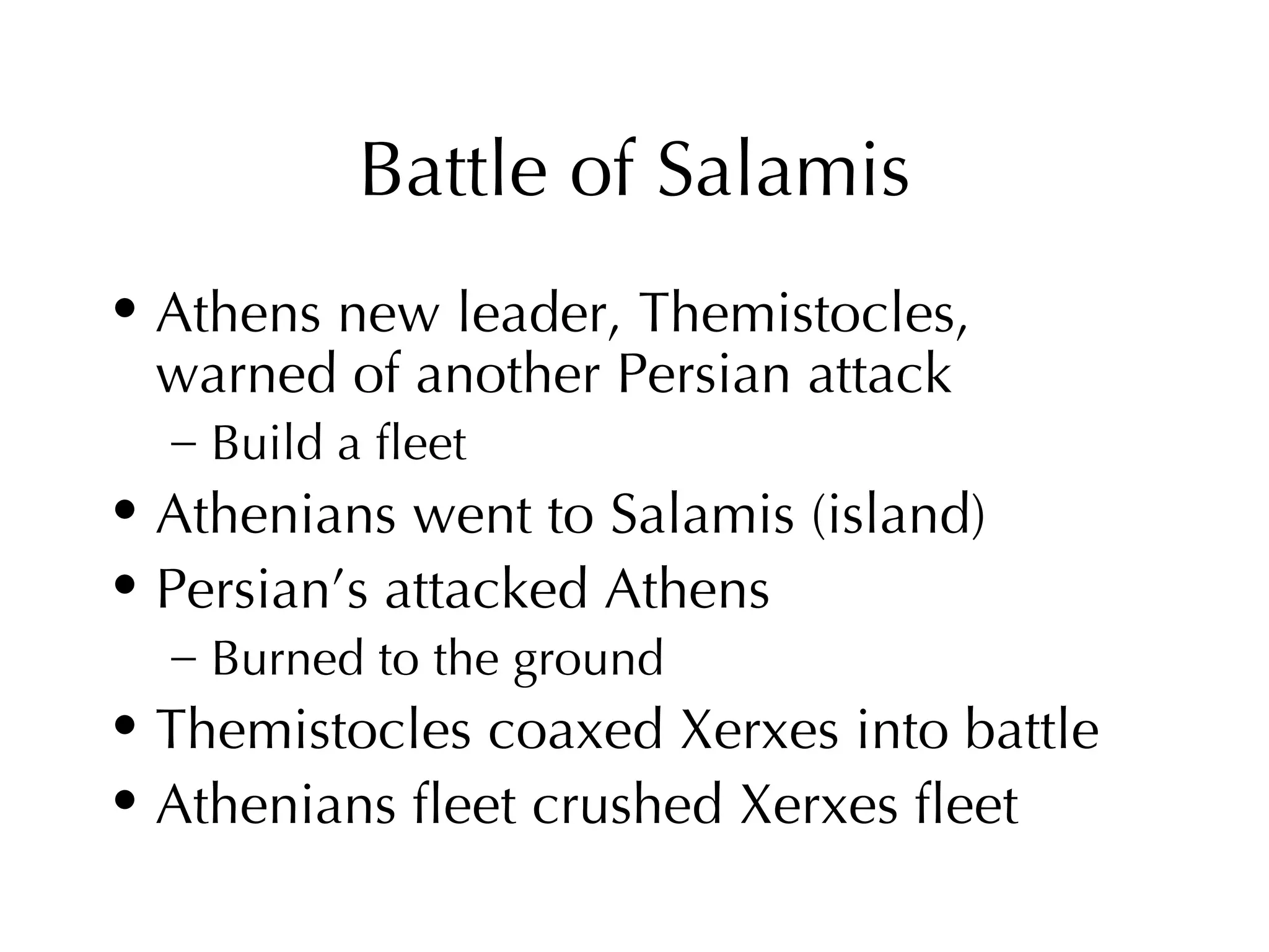Greco-Persian Wars | PPT