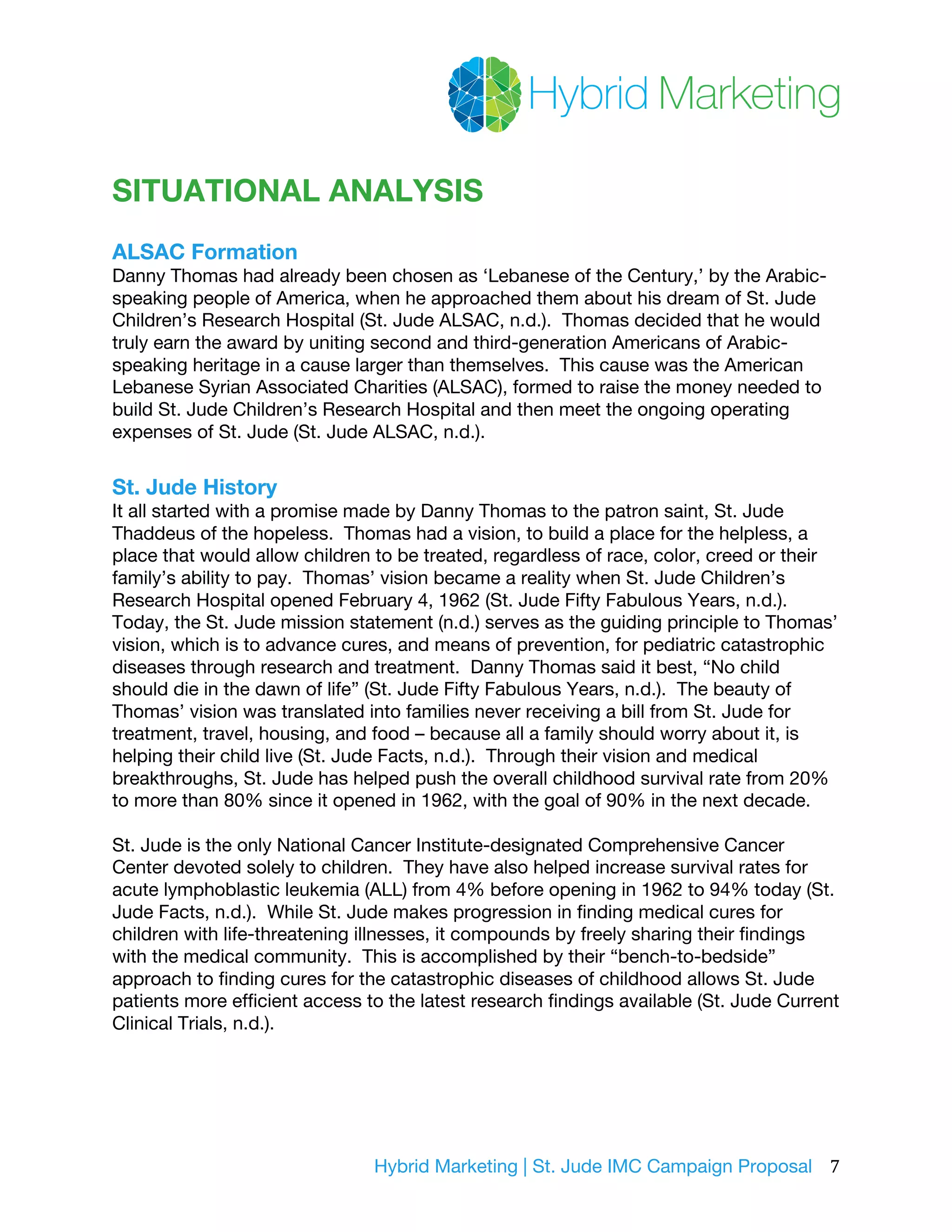 IMC 636: St. Jude Integrated Marketing Campaign | PDF