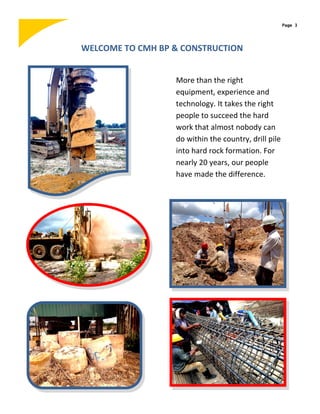 Cmh bp profile 2013 | PDF