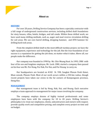 Cmh bp profile 2013 | PDF