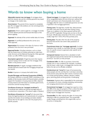 CMHC Home Buyers Guide | PDF