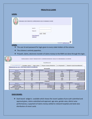 Cm health insurance scheme | DOCX