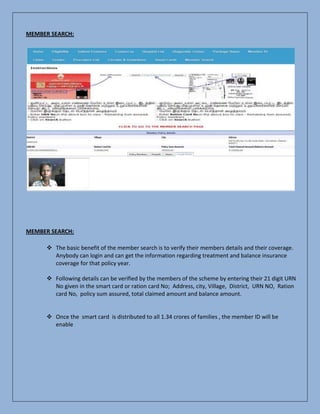 Cm health insurance scheme | DOCX
