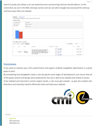 The Beginner's Guide to Googlebot Optimization | PDF
