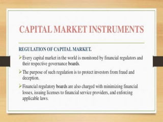 Basics of Capital Market | PPTX