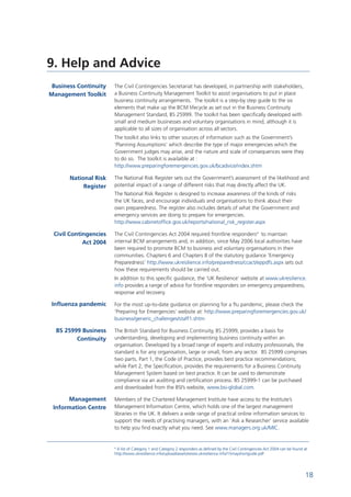 CMI Business Continuity Management | PDF