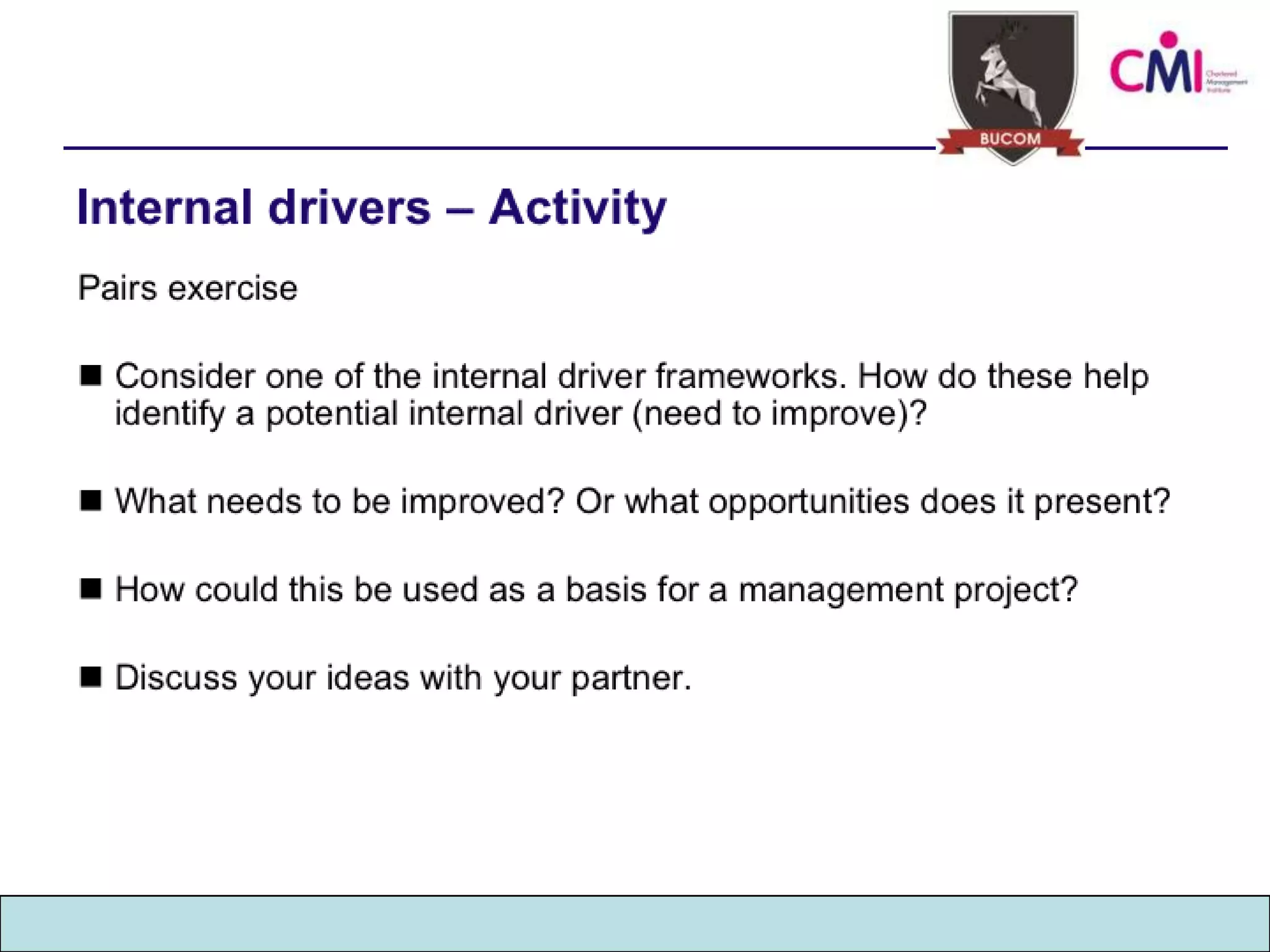 CMI Level 5 Slides | PPTX