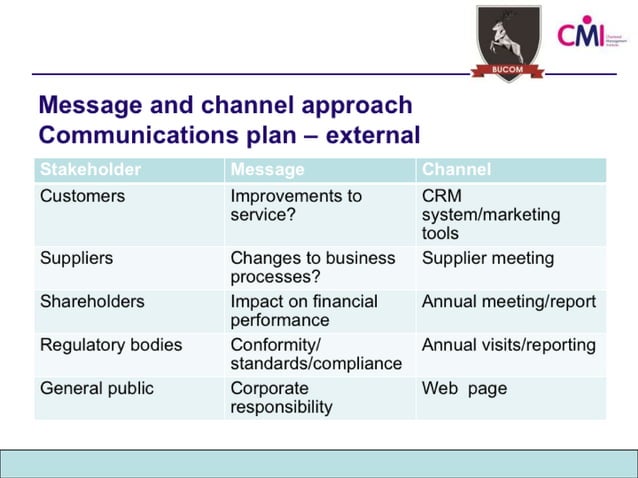 CMI Slides - Conducting A Management Project | PPTX