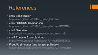 xAPI Download - Intro to cmi5 | PPT