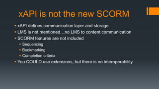 xAPI Download - Intro to cmi5 | PPTX | Web Development | Internet