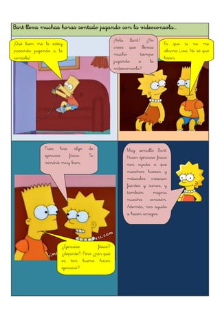 Cómic De Comida Saludable