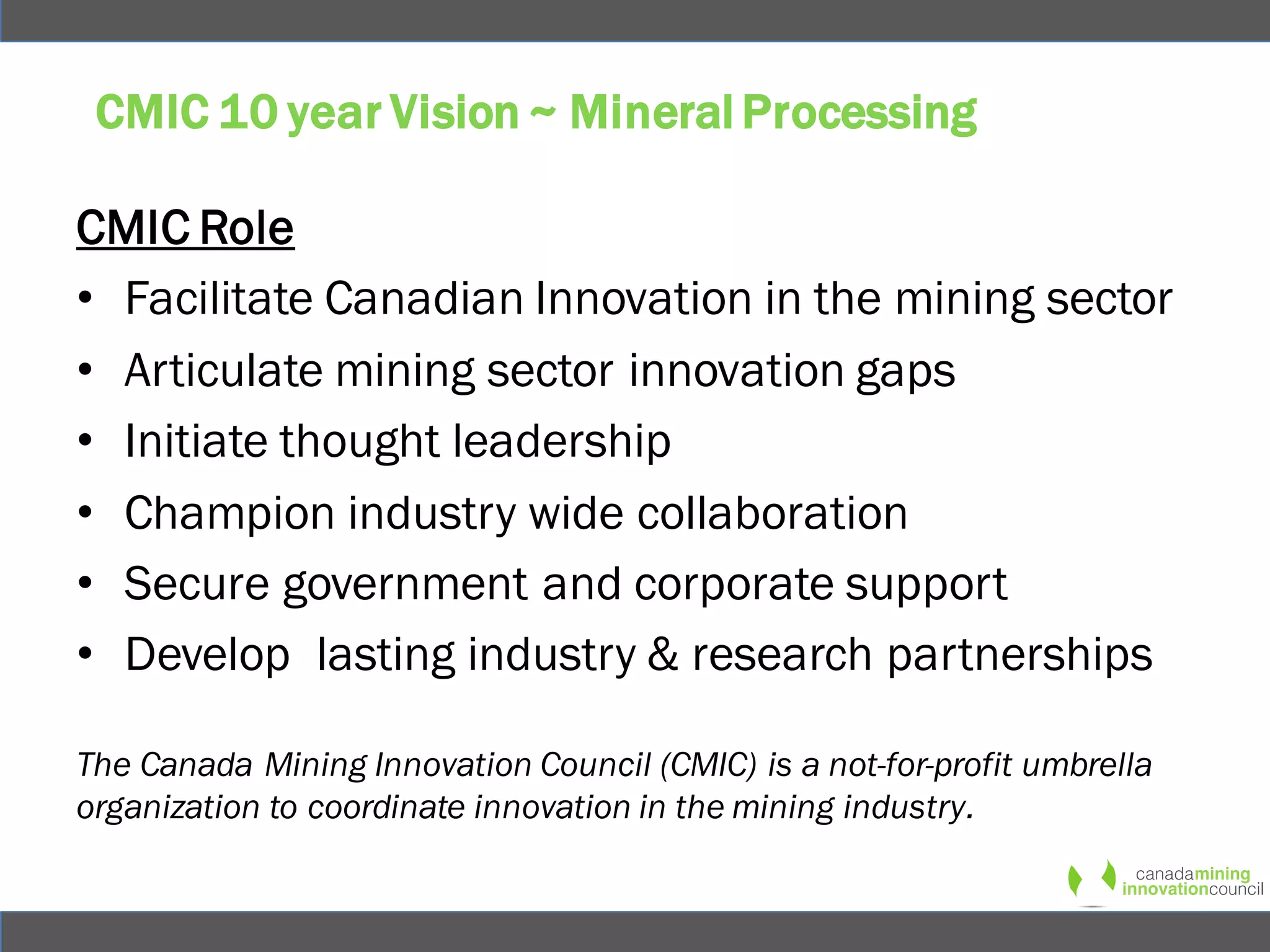 CMIC World Gold Roadmap | PDF