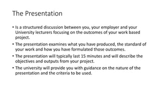 CMI End Point Assessment Presentation | PPTX
