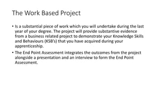 CMI End Point Assessment Presentation | PPTX