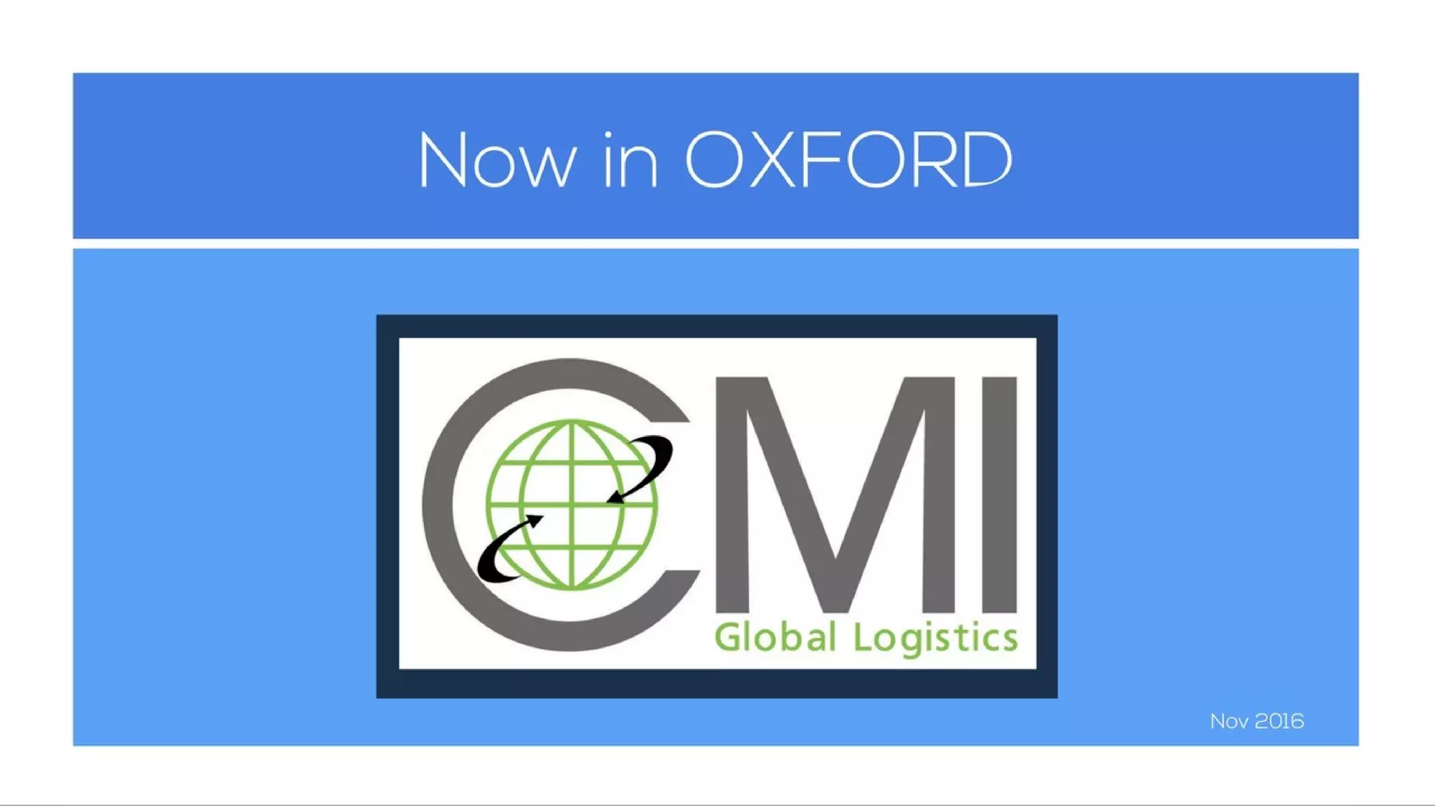 CMI Global Logistics Ltd | PPT