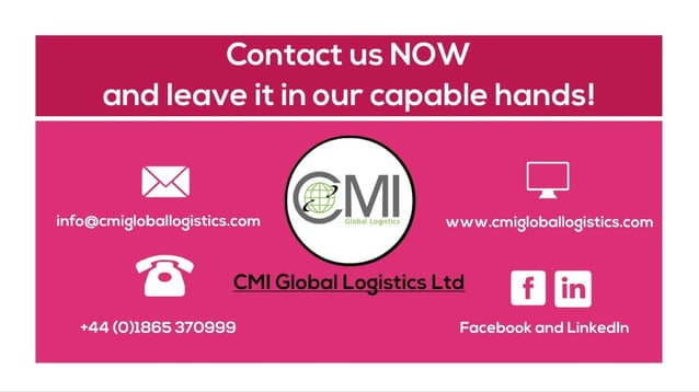 CMI Global Logistics Ltd | PPT