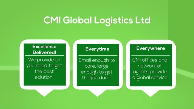 CMI Global Logistics Ltd | PPT
