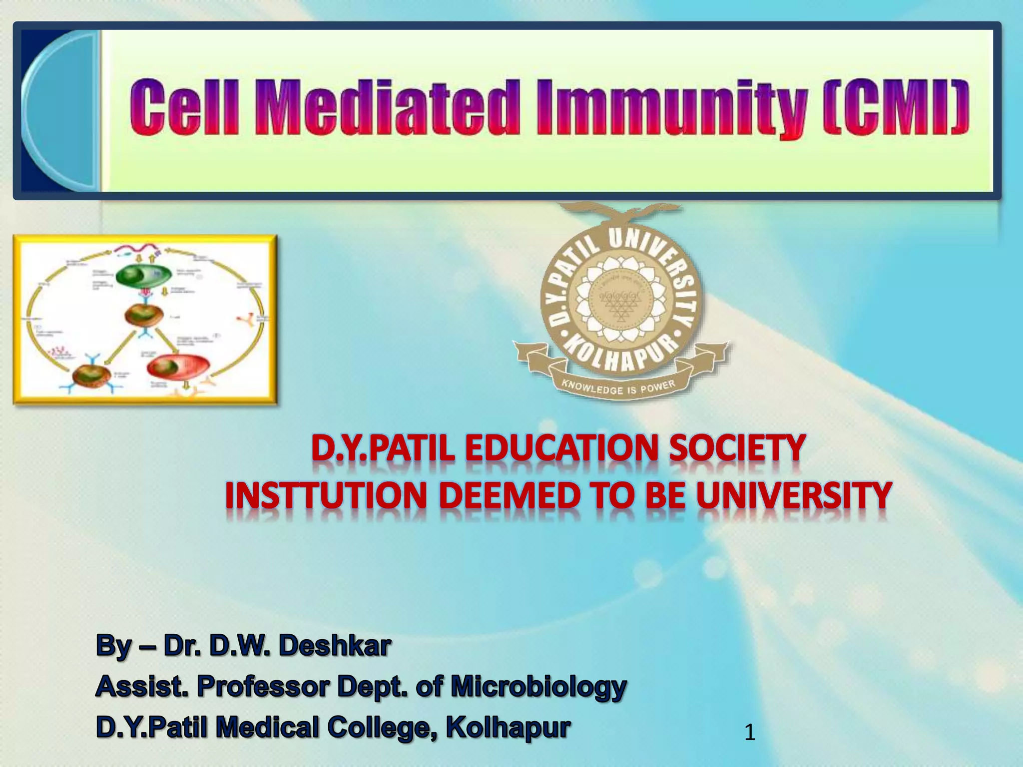 Cmi lecture 17 2 | PPTX